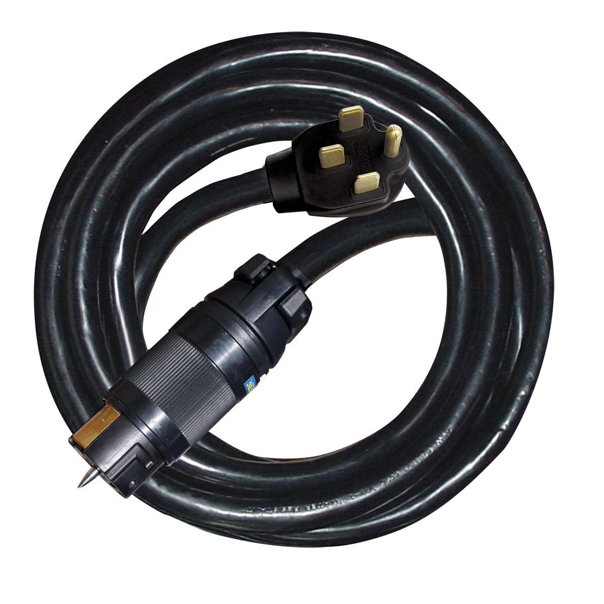 Temporary Power Box w U-Ground T-Slot | Portable Jobsite Power | Voltec